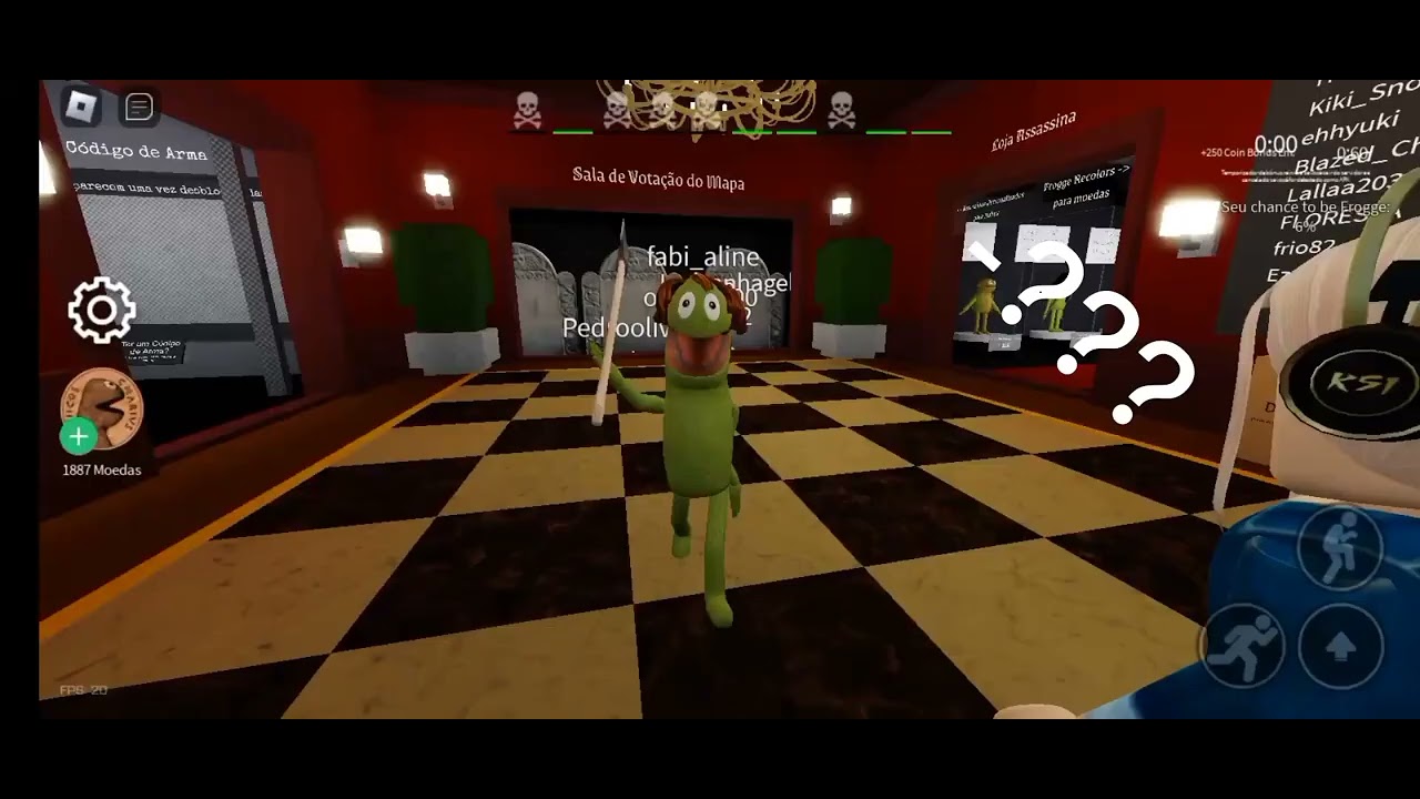 O Frogger tá sus (roblox) - YouTube