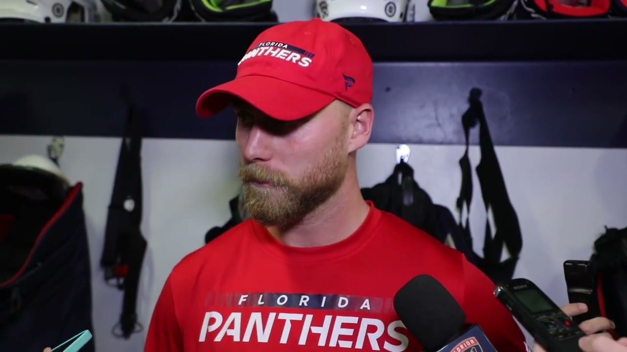Sam Bennett, Florida Panthers: Training Camp, Day 1 - YouTube
