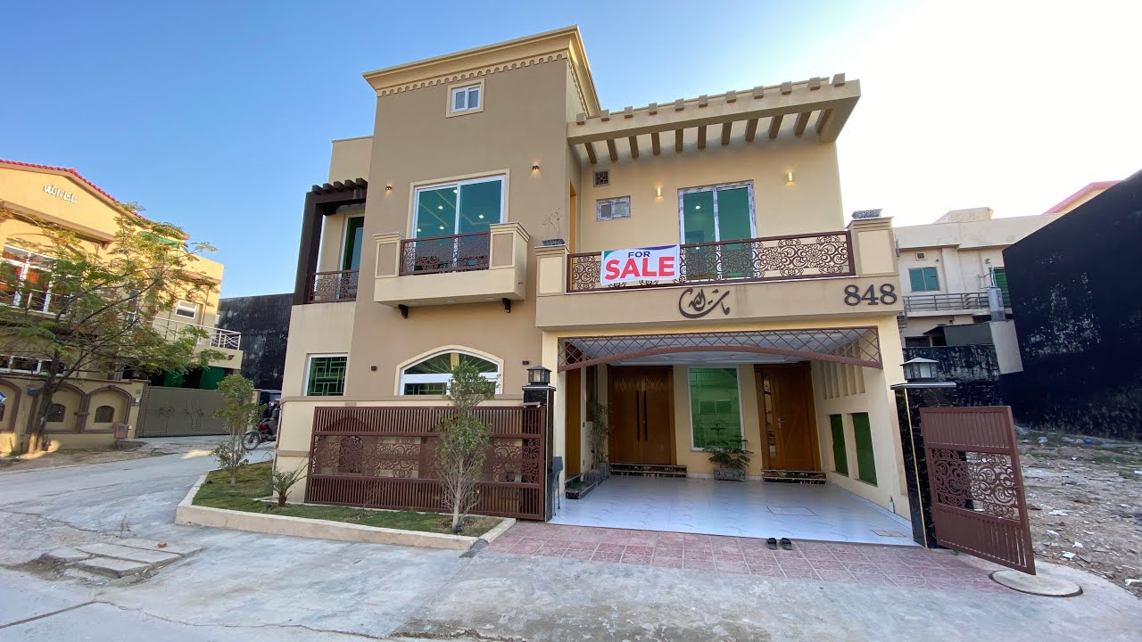 Brand New 9 Marla Corner House For Sale In Bahria Town Phase 8 ...