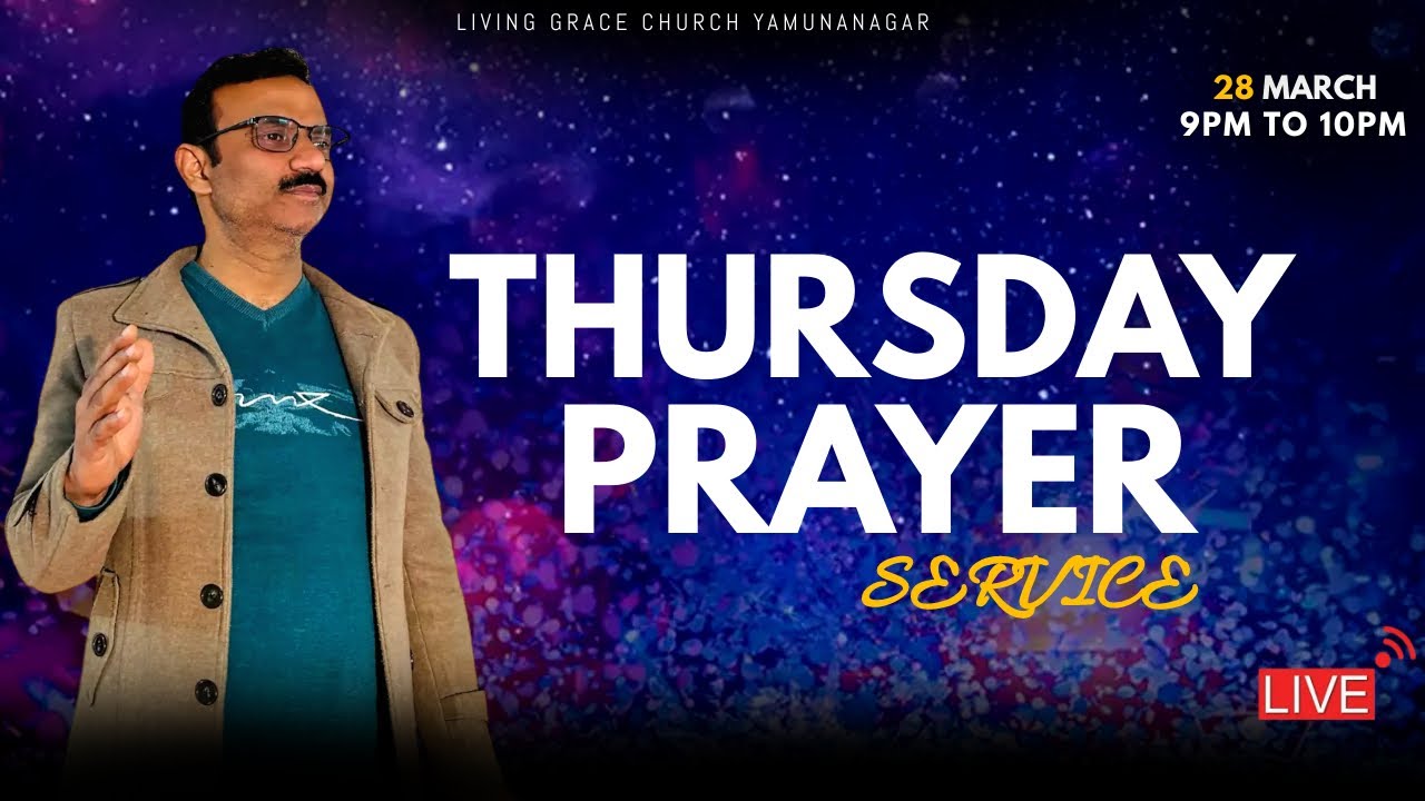 TODAY THURSDAY PRAYER MEETING LIVE🔴 | #wordofgod #jesuslovesyou - YouTube