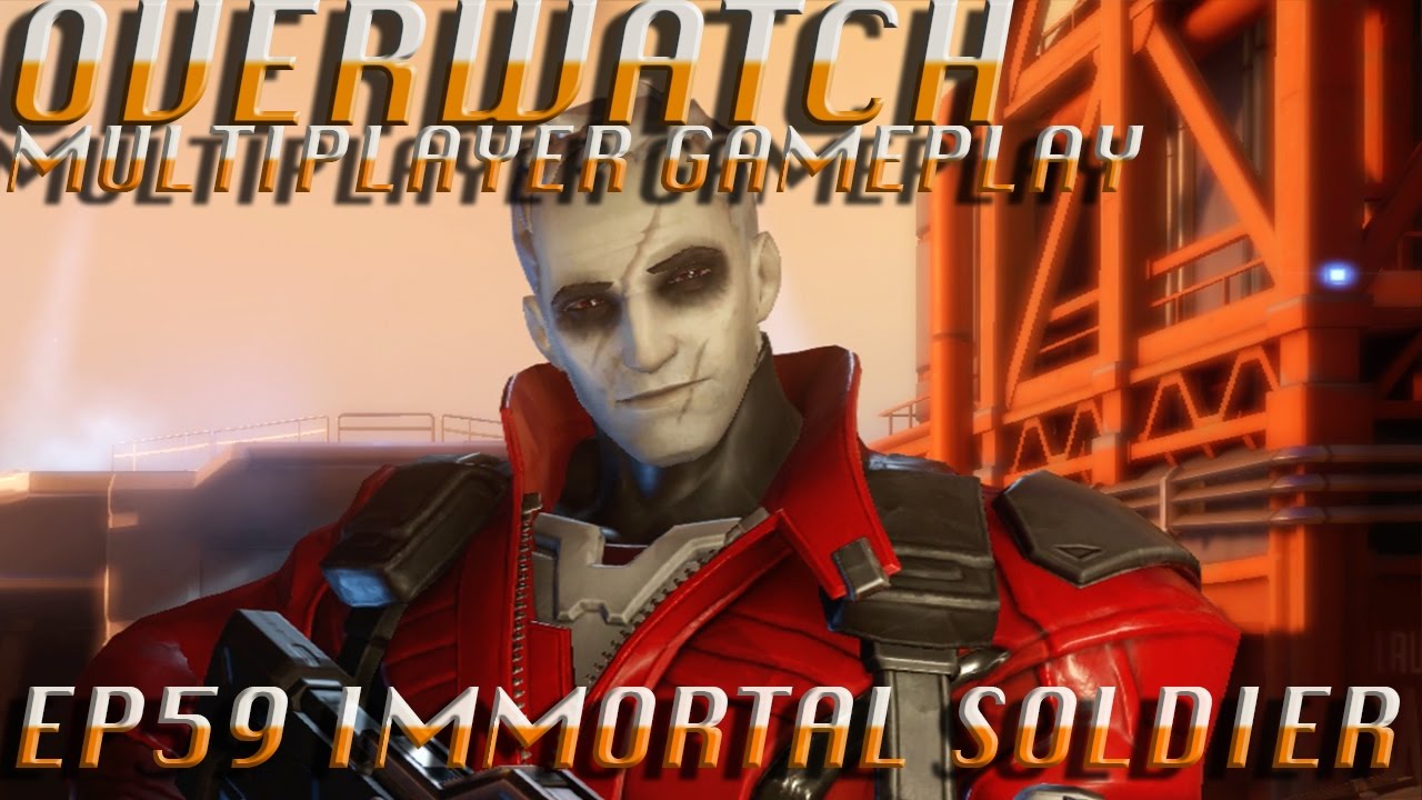 Overwatch Epic Immortal Soldier 76 Skin - Multiplayer Gameplay EP 59 ...