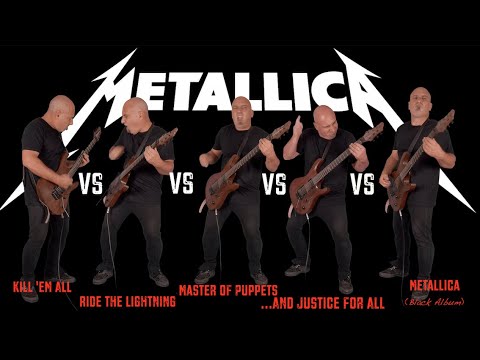 The Ultimate Metallica Guitar Riffs Battle (Full First Five Albums ...
