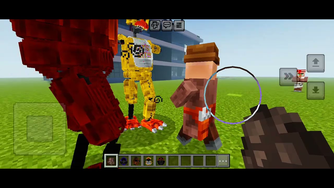 MINECRAFT NEW ADDON FNAF TJOC UPDATE - YouTube