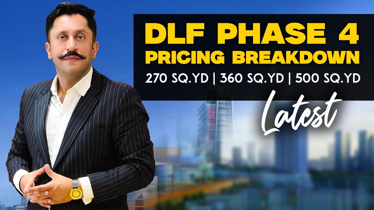 DLF Phase 4 Gurgaon Pricing Breakdown | Builder Floors 270 Sq Yds, 360 ...