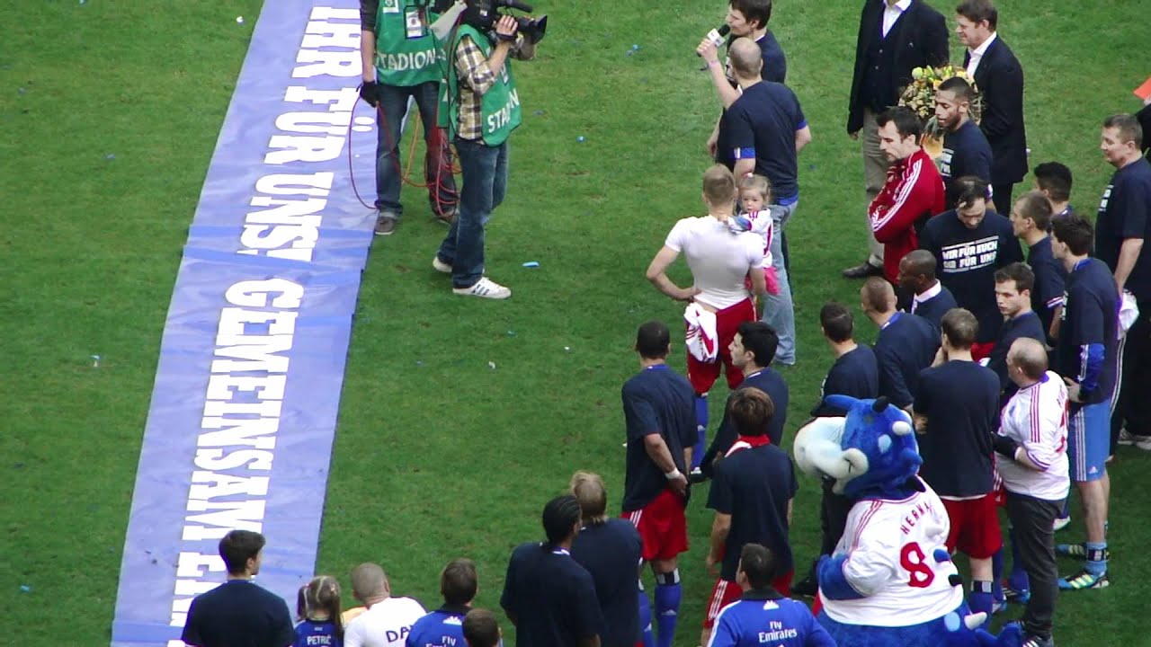 Verabschiedung von David Jarolim, Mladen Petric und Romeo Castelen ...