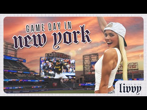 GAME DAY IN NEW YORK | LIFE WITH LIVVY