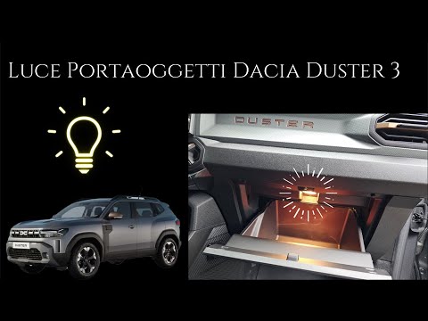 INSTALLAZIONE LUCE PORTAOGGETTI DACIA DUSTER MK3