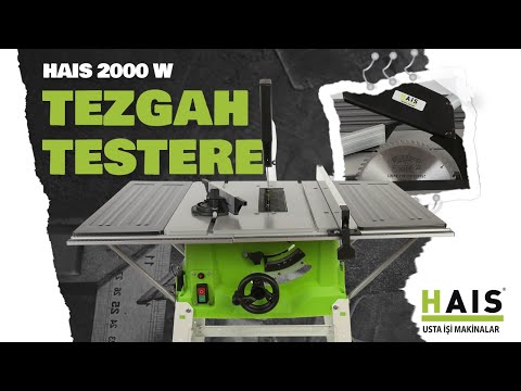 Hais Tezgah Testere  2000 Watt 220 Volt - Hais Table Saw