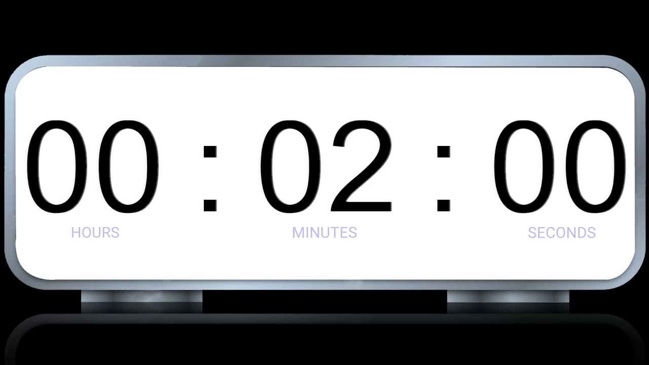 2 Minutes Timer and Alarm | Countdown Timers | Infinity Free - YouTube
