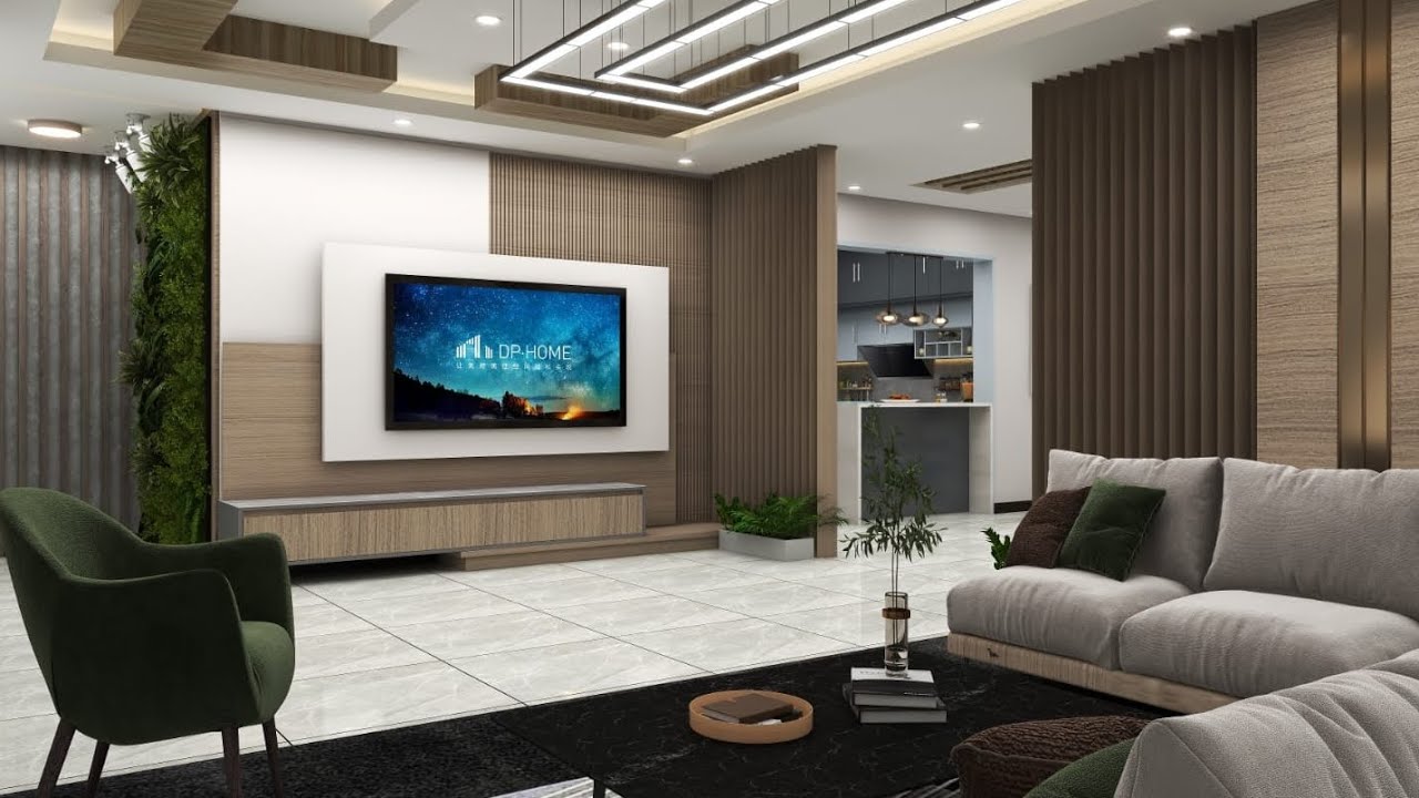 Greenline interiors. 3d Animation - YouTube