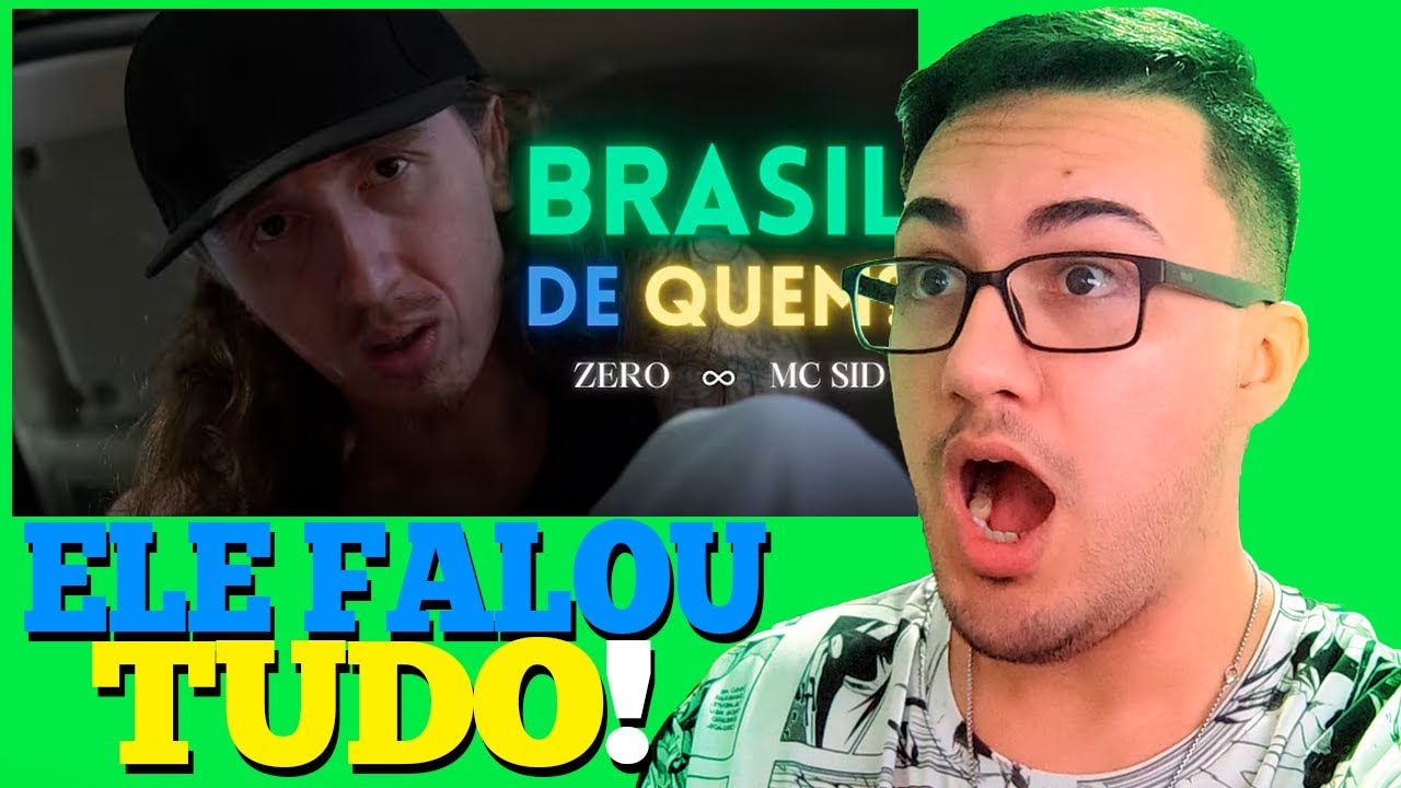 React Mc Sid - Brasil de Quem? ZERO - YouTube