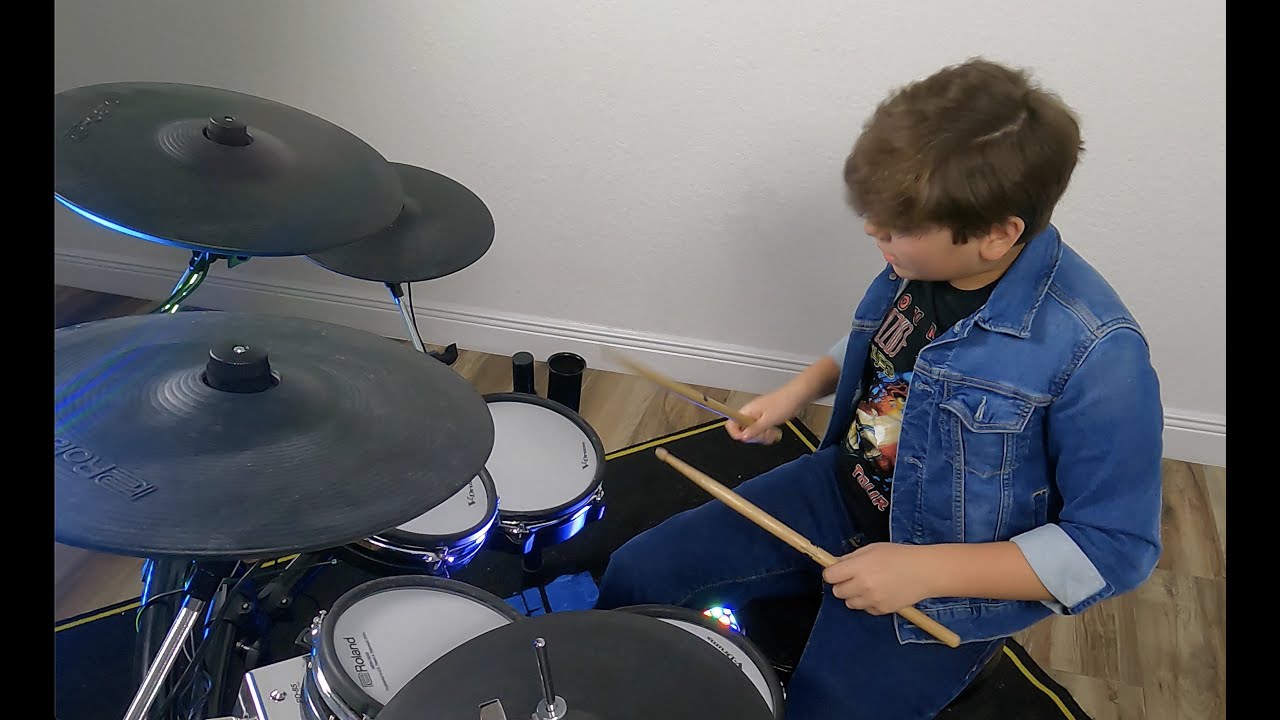 Don't Stop Believing, Drum Cover - YouTube