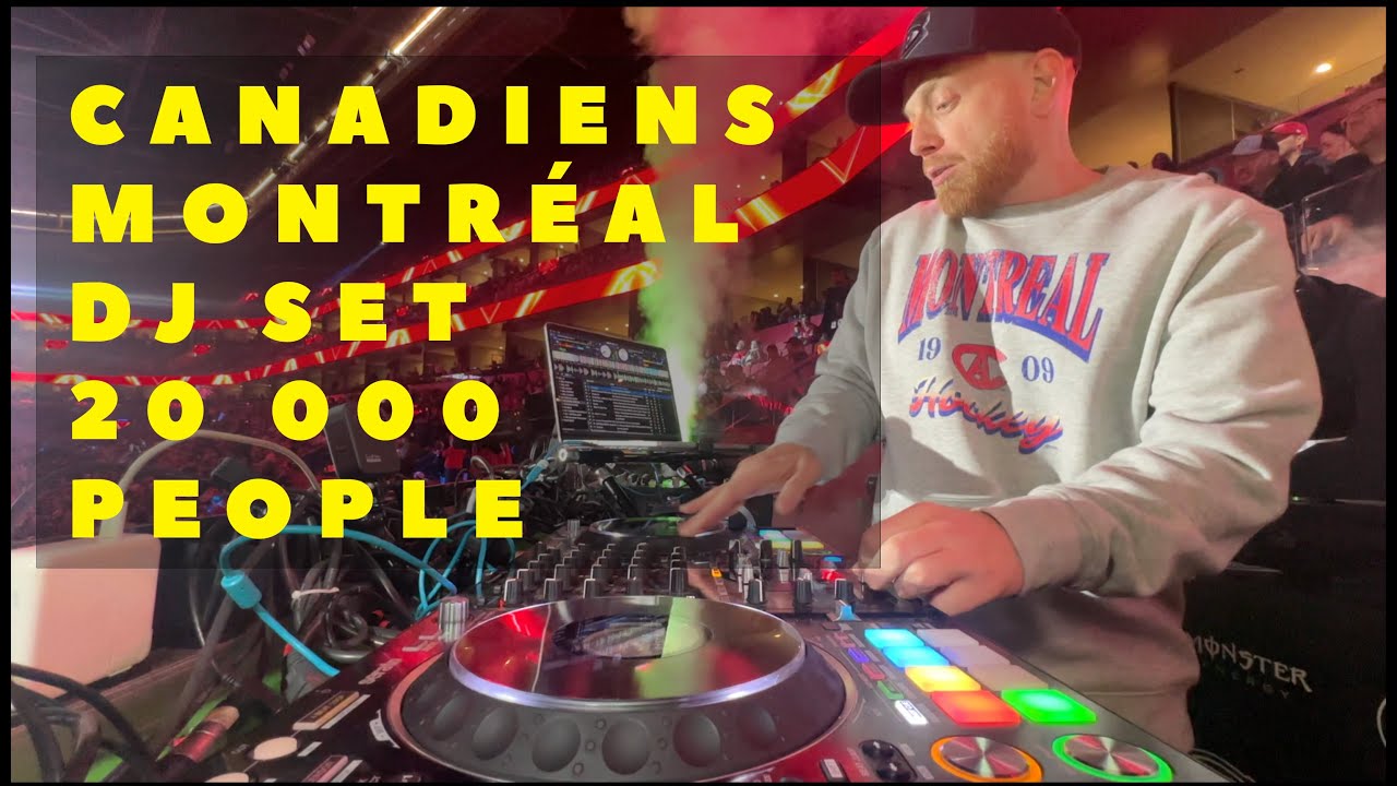 Montreal Canadiens DJ Performance - Complete DJ Set 8 minute mix NHL ...