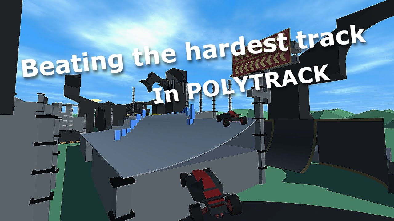 Can You Beat Polytrack’s Hardest Level? - YouTube