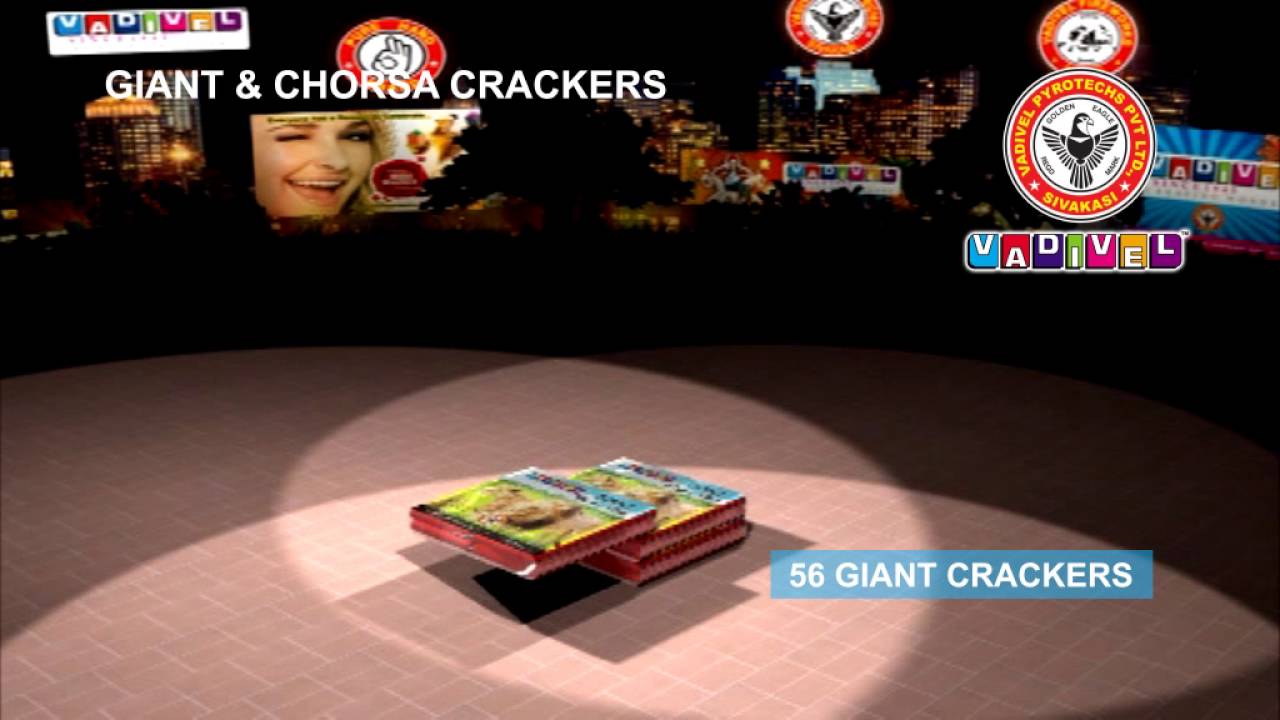 56 Giant Crackers - YouTube