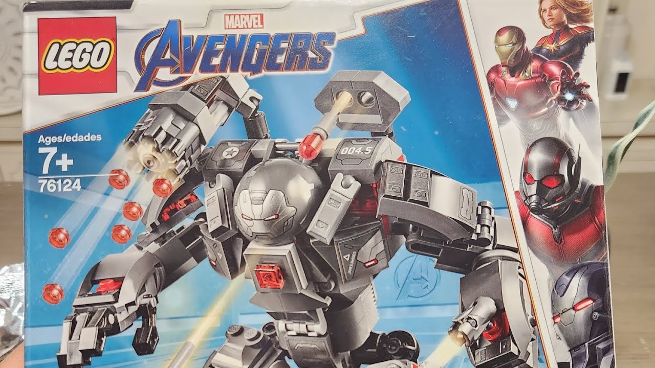 WAR MACHINE BUSTER LEGO - YouTube