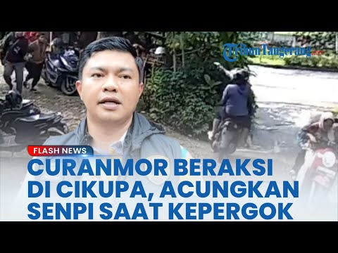 Curanmor Todongkan Barang Diduga Senpi saat Kepergok Warga di Cikupa