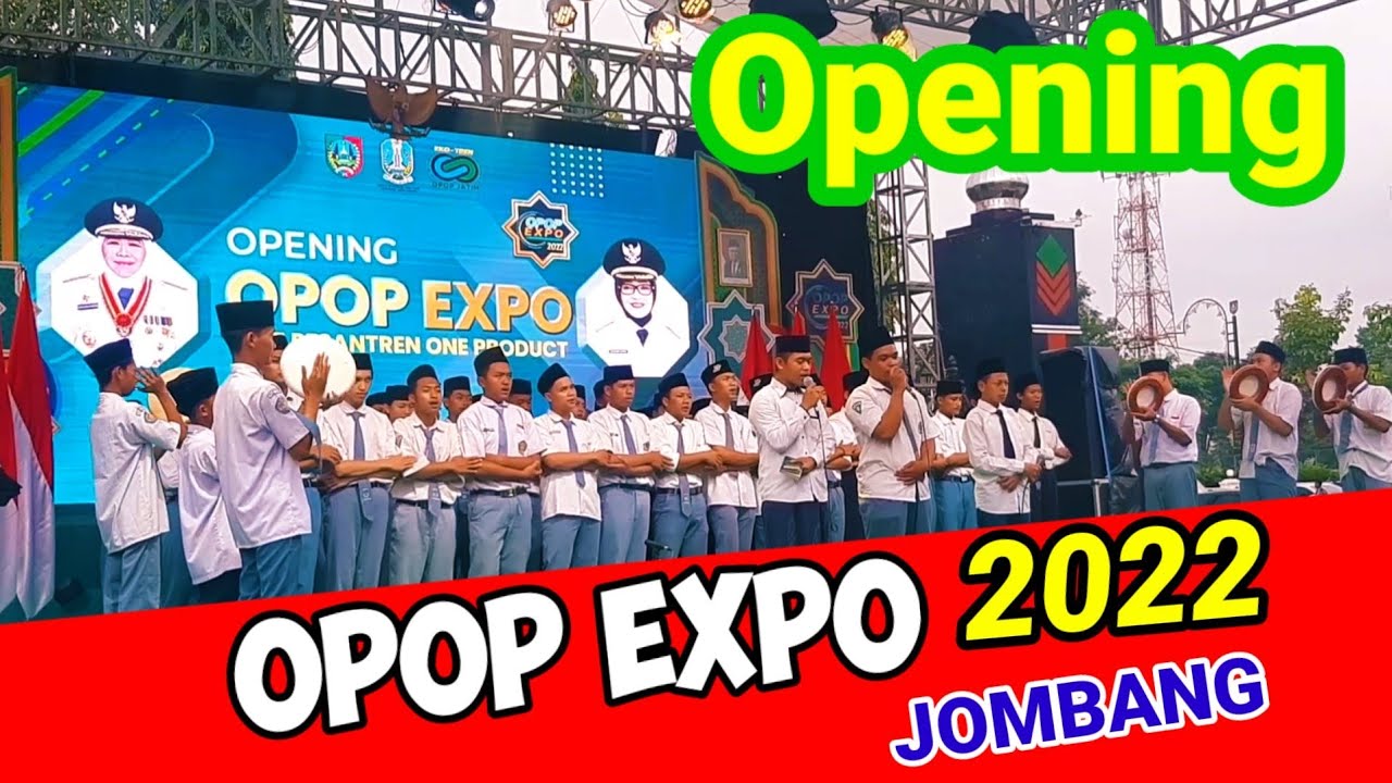Pembukaan opop expo Product Jombang 2022 - YouTube