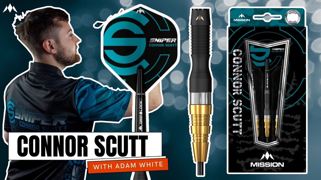 CONNOR SCUTT MISSION DARTS REVIEW WITH ADAM WHITE - YouTube