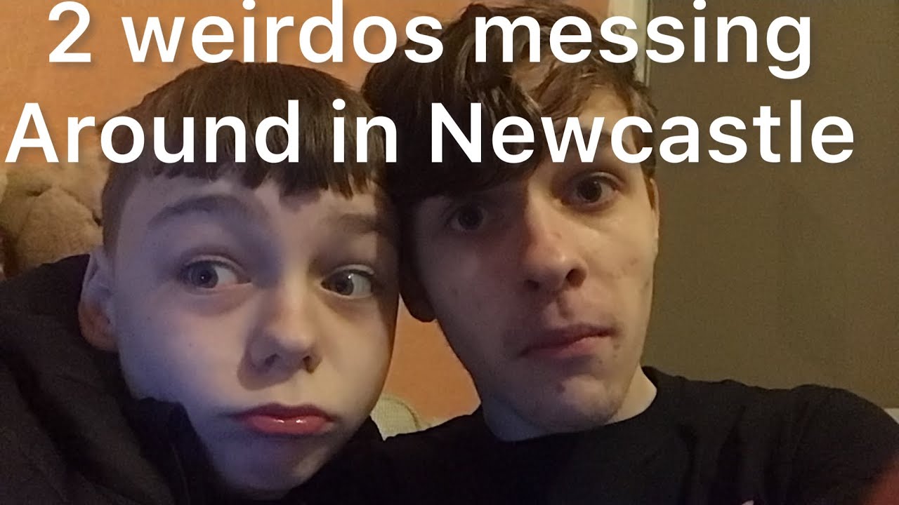 2 weirdos messing around in Newcastle - YouTube