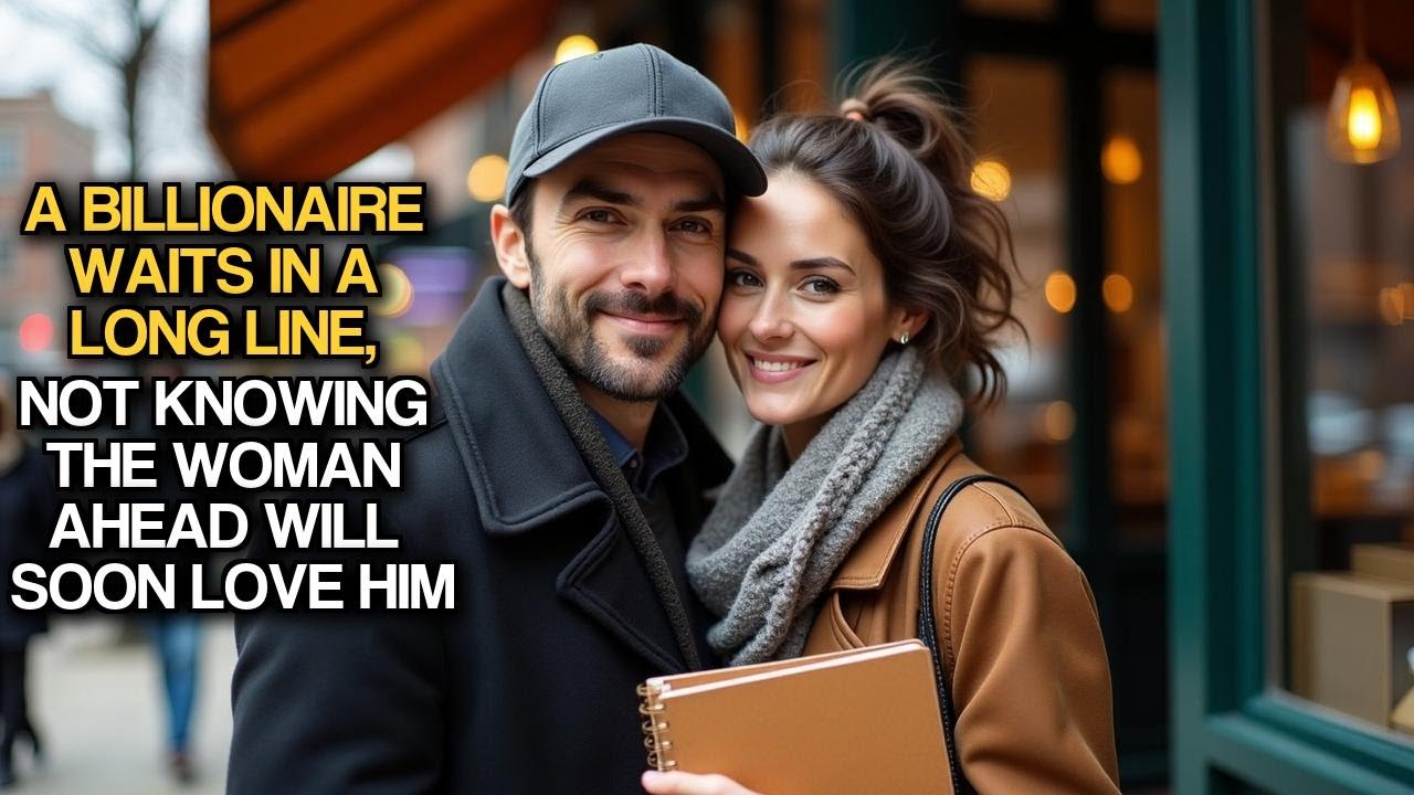 A Billionaire Waits in a Long Line, Not Knowing the Woman Ahead Will ...