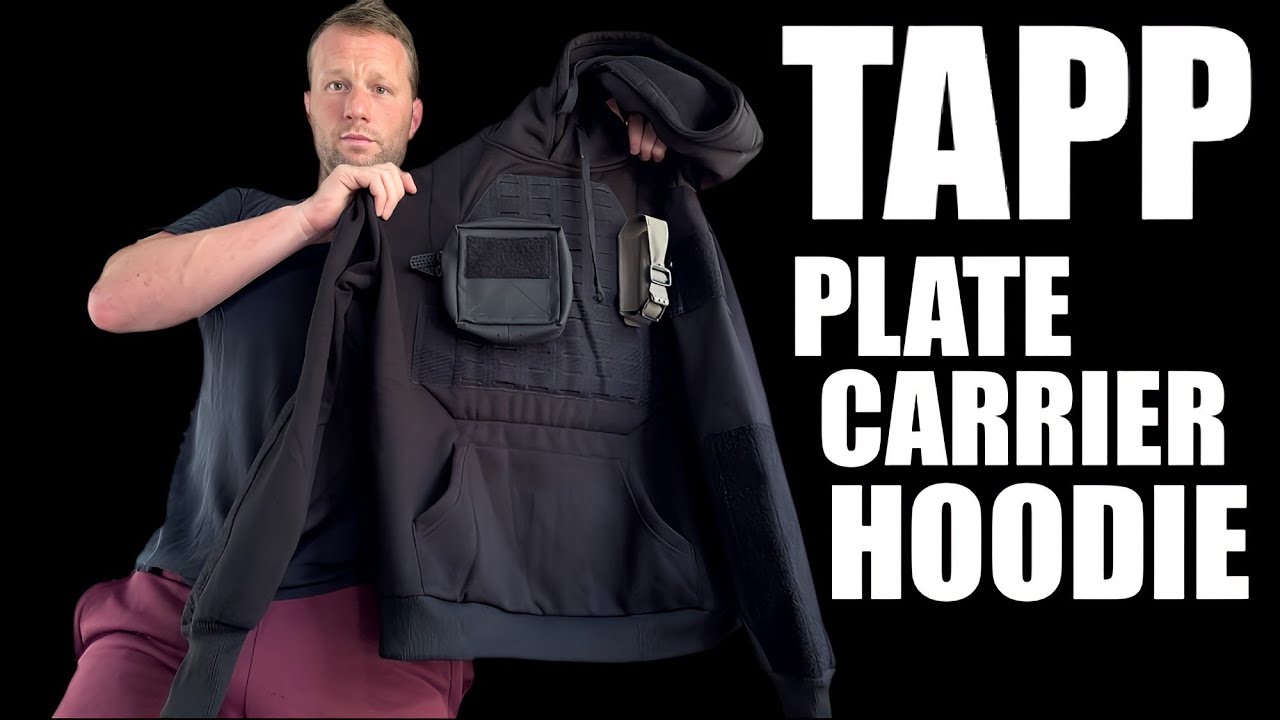 TAPP Plate Carrier Hoodie Review – Wearable Loadout Tested! - YouTube