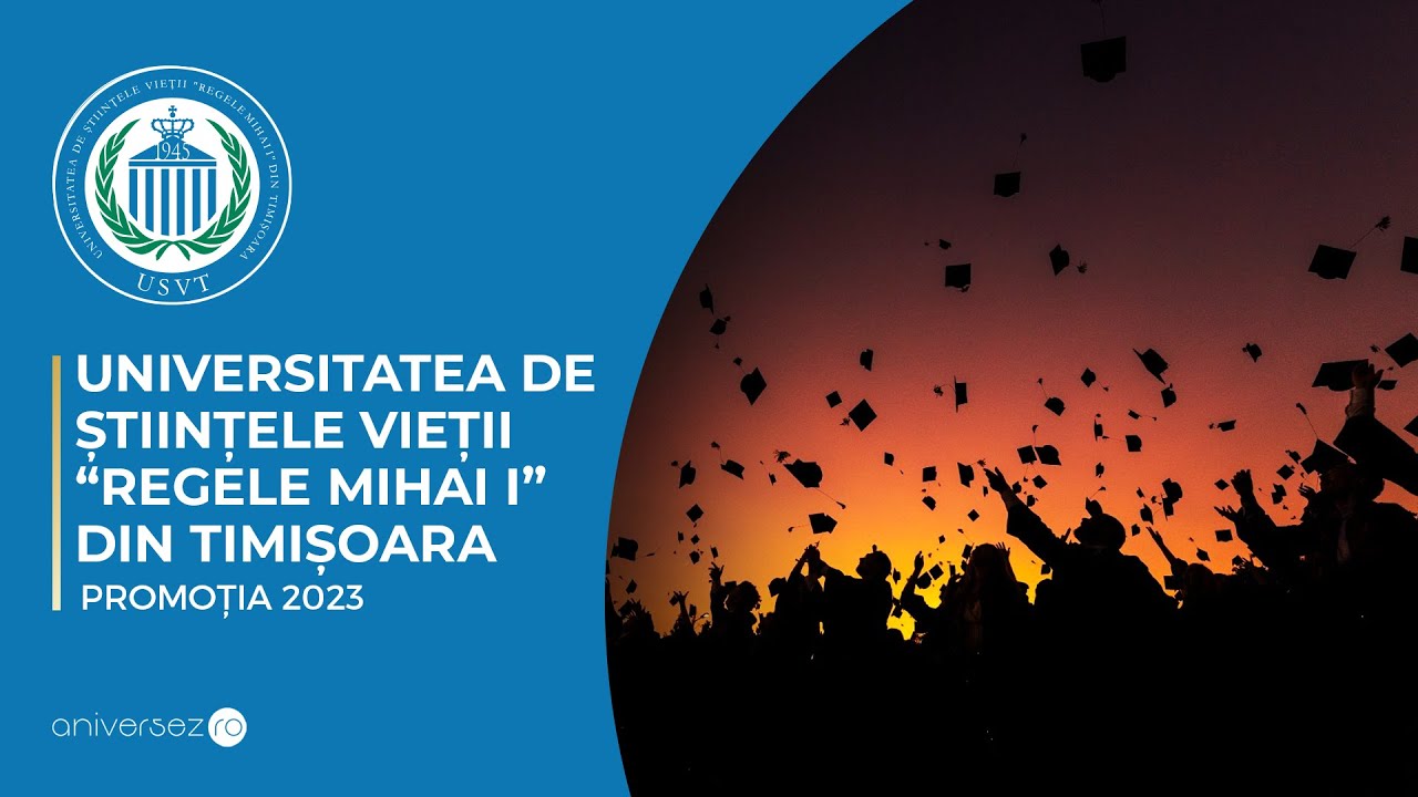 Ceremonia de Absolvire USVT @2023 Short Version - YouTube