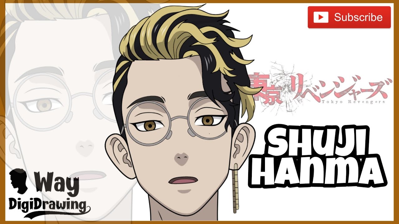 How to Draw Shuji Hanma (Future) from Tokyo Revengers - YouTube