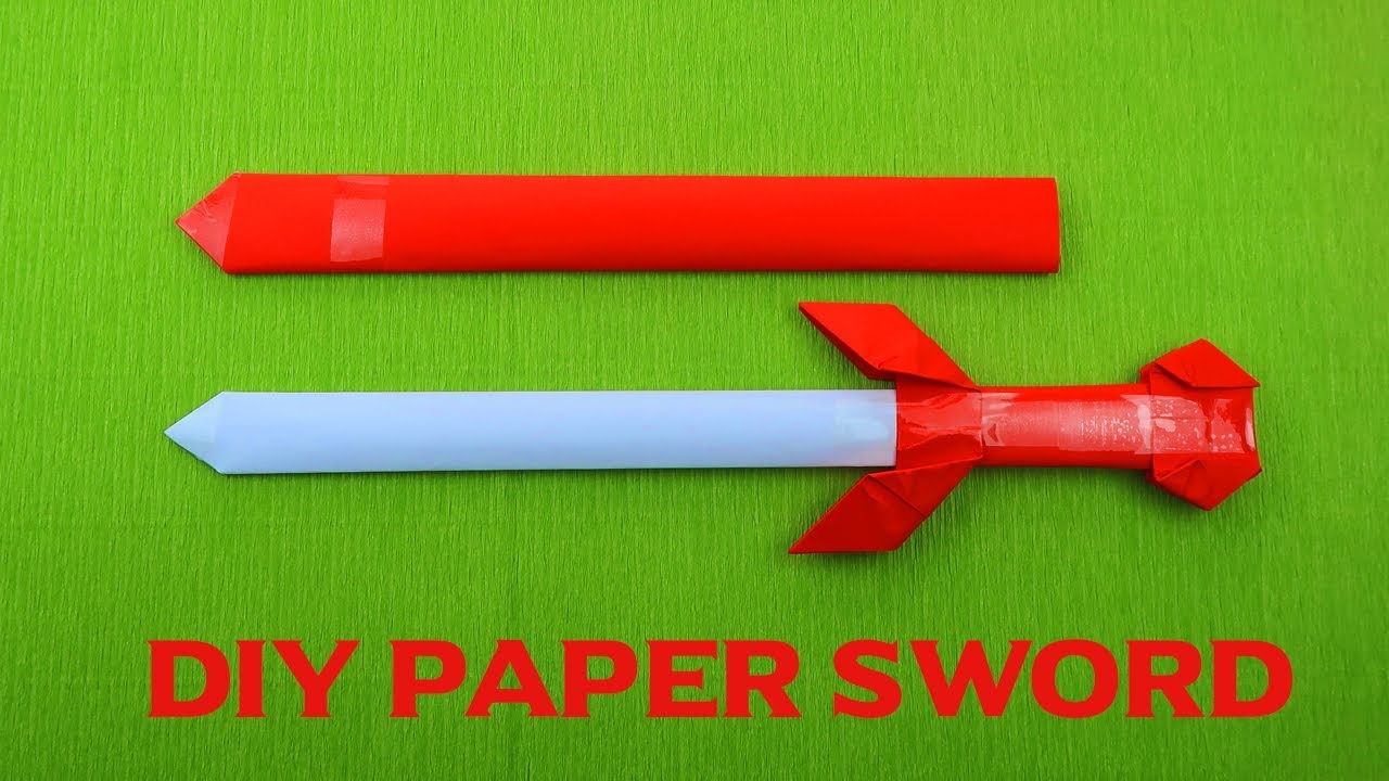 How To Make A Paper Sword Paper Toys Ninja Paper Sword Tutorial how-to-make-a-paper-sword-paper-toys-ninja-paper-sword-tutorial