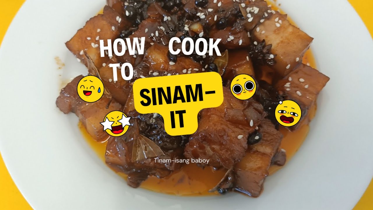 ASMR Cooking | minatamis na BABOY |SINAM-IT | Cooking Vlog | Lutong ...