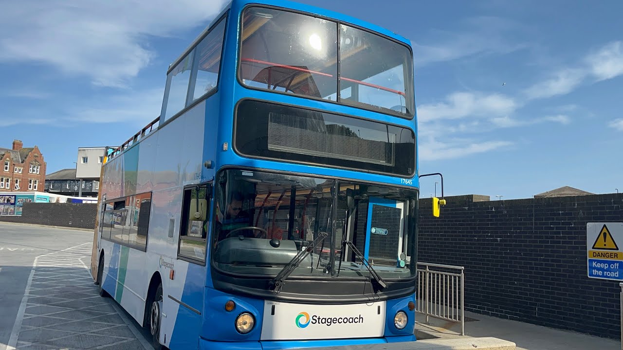 Stagecoach open top 17645 Showcase 19/6/25 Service E1 to Sunderland ...