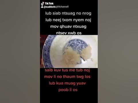 cia rau thaum nws loj nws thiaj tau pom tau saib nws niam thiab nws lub neej txom nyem npaum li ...