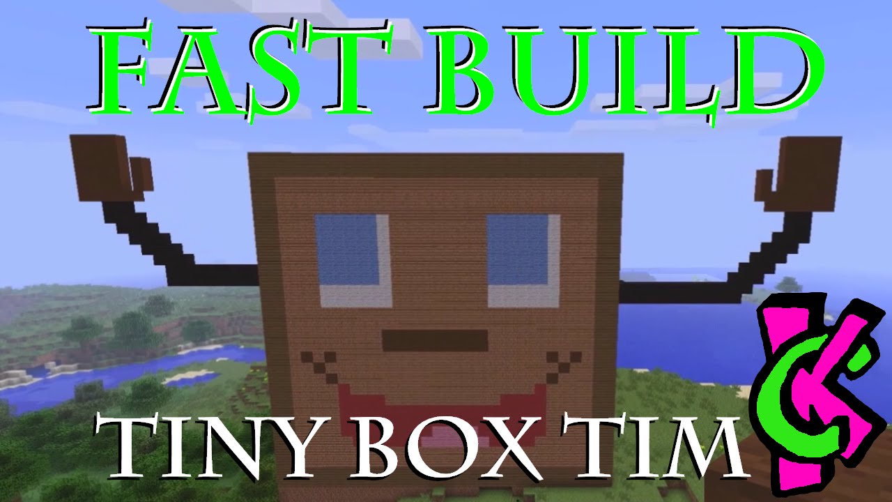 Minecraft *Fast Build* Tiny Box Tim - YouTube