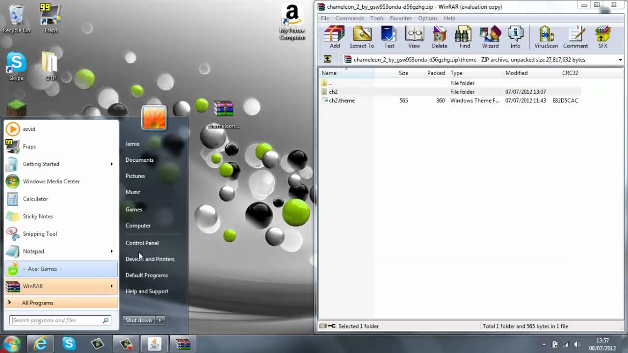 How To Completely Customise Windows 7 - YouTube