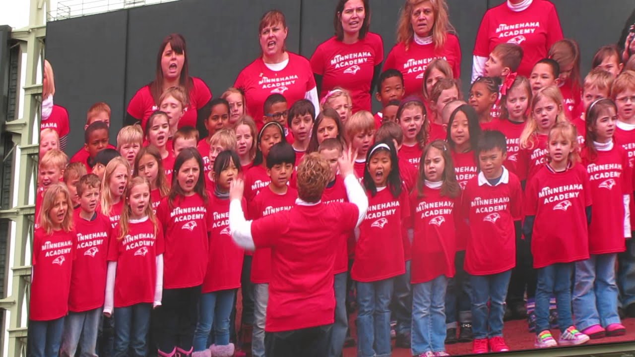 Kids Sing National Anthem - YouTube