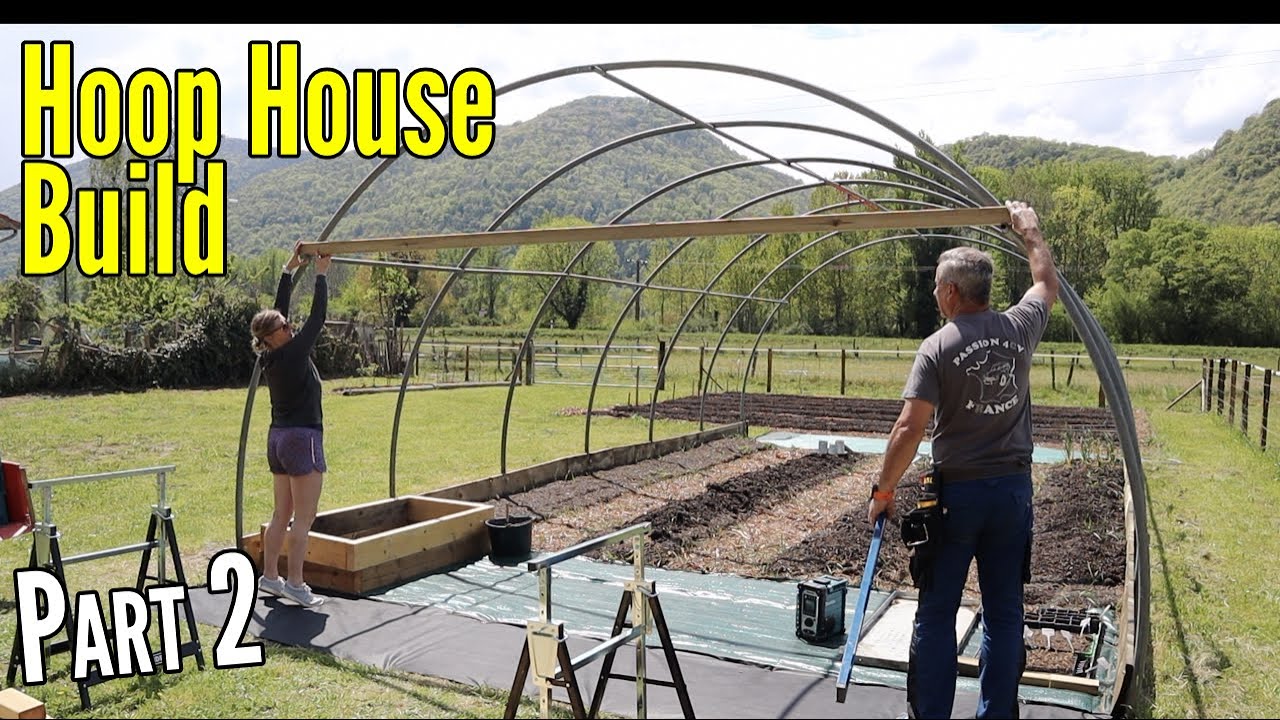 Polytunnel / Hoop House Construction | Part 2 - YouTube