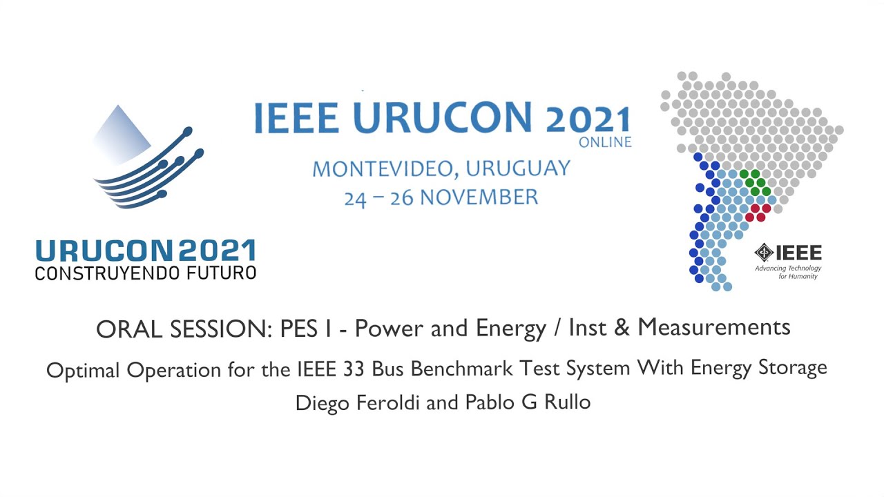 Optimal Operation for the IEEE 33 Bus Benchmark Test System With Energy ...