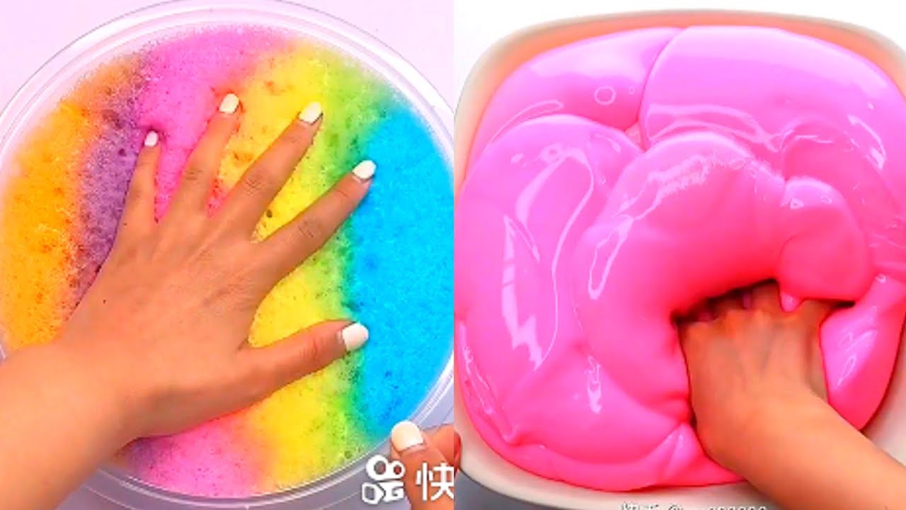 Satisfying slime videos//Most relaxing slime videos compilation ...