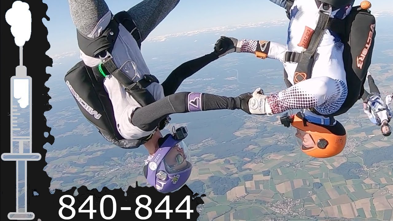 Headdown Training - Back at Skydive Colibri - Jumps #840 - 844 - YouTube