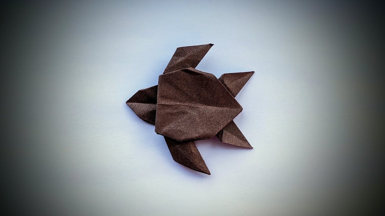 How to make a 3D Paper Turtle | Origami Paper Tortoise - YouTube