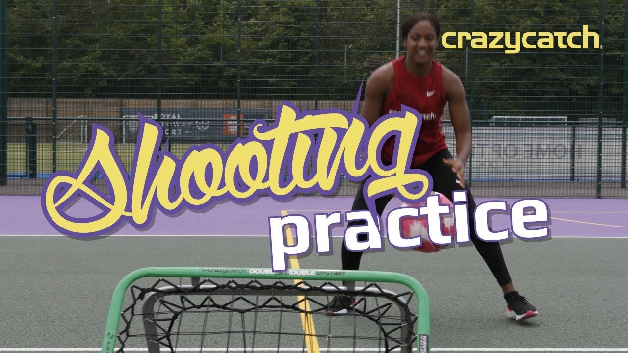 Netball | Shooting Challenge from Crazy Catch - YouTube