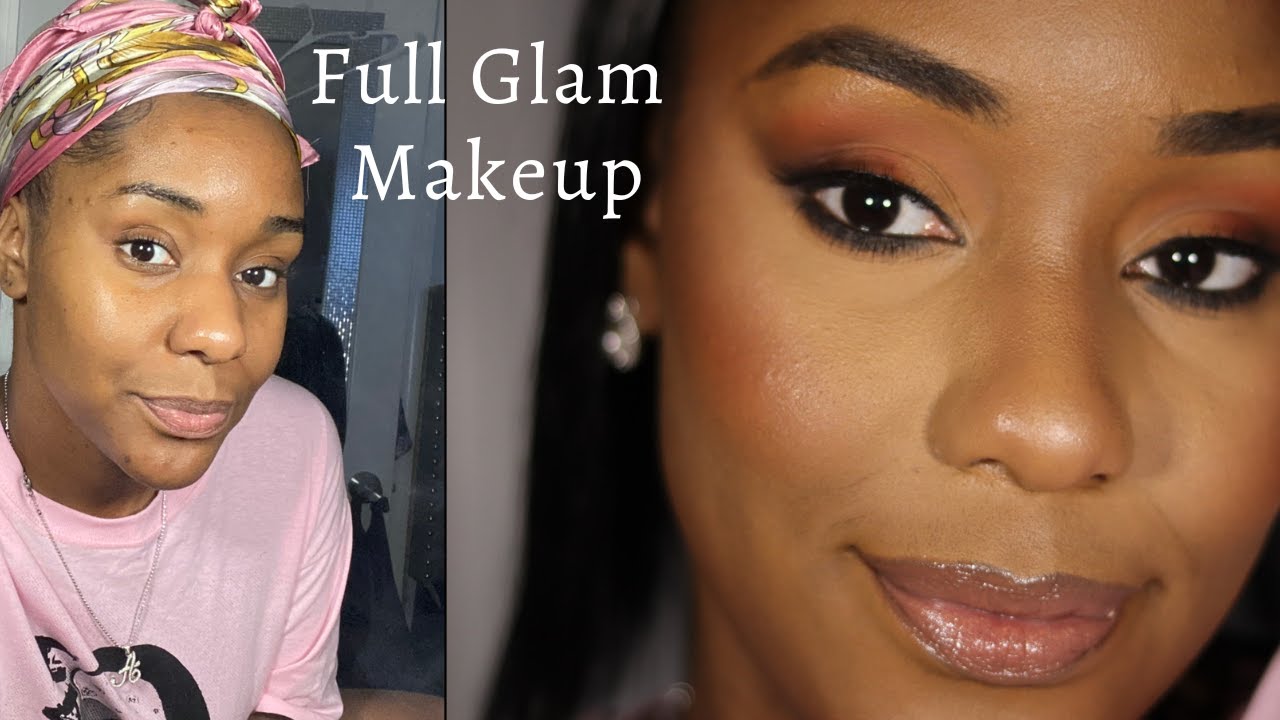 My Full Glam Makeup look using Danessa Myricks -Yummy balm powder and ...