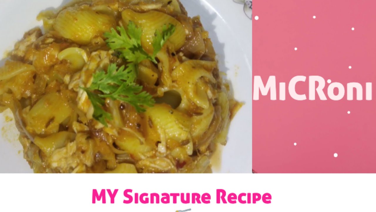 Delicious Microni Recipe l #Carvings l Vlog l MY Signature tasty Recipe ...