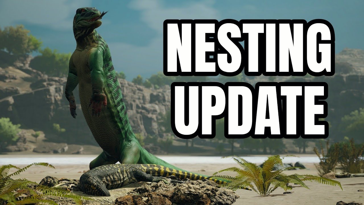 HOW NESTING WORKS - Path of titans - YouTube