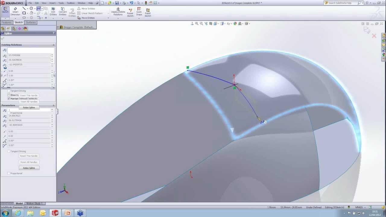Introduction to Surface Modelling in SolidWorks [Webcast] - YouTube