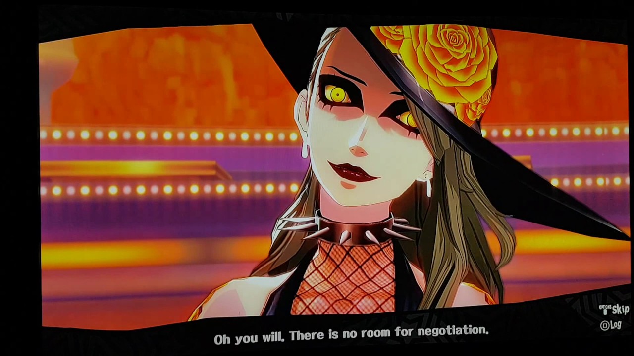 Persona 5: Calling card for Sae Niijima and Shadow Sae Boss Fight - YouTube