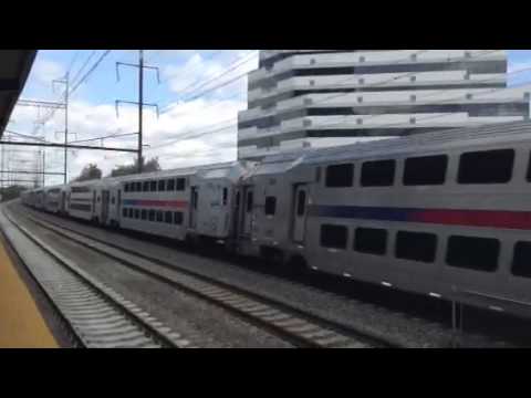 NJ Transit Multilevel Equipment Move - YouTube