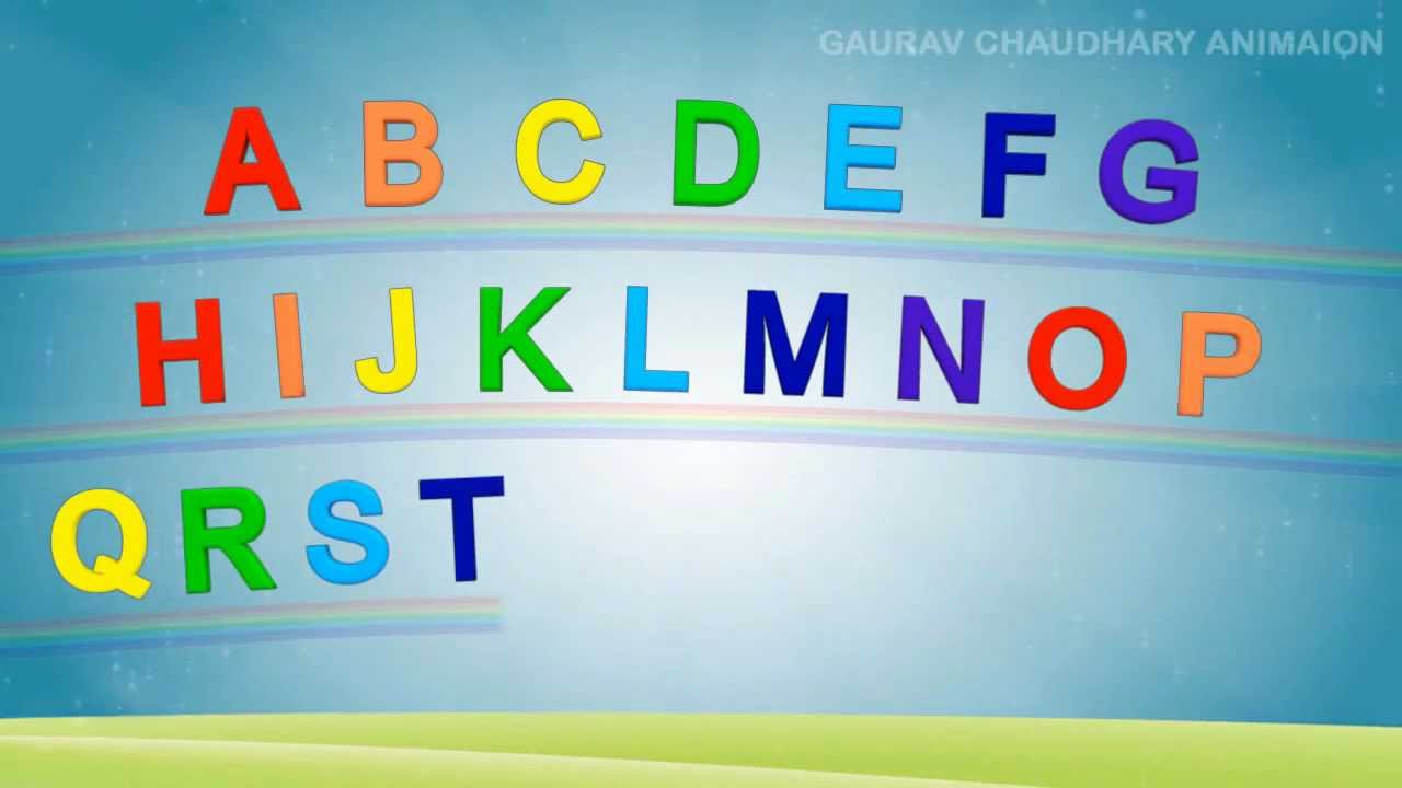 3D Animation of English Alphabets - YouTube