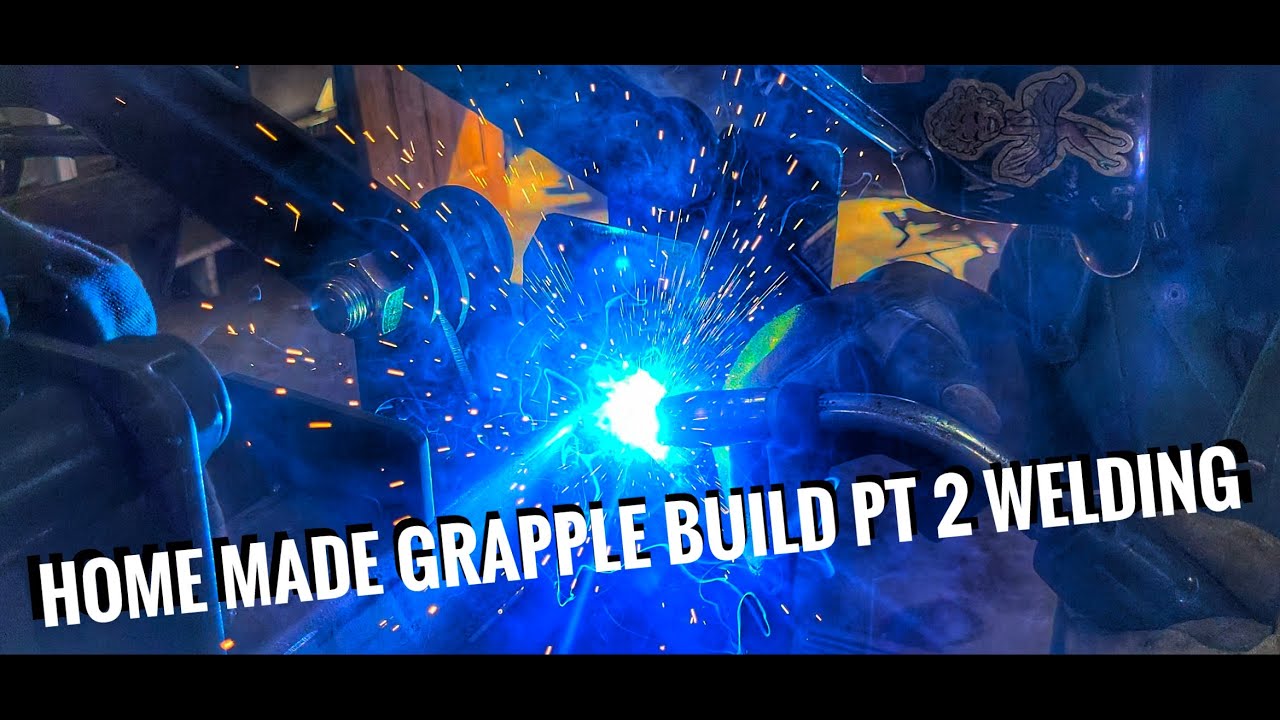 Home Made Tractor Grapple Build Pt.2 - YouTube