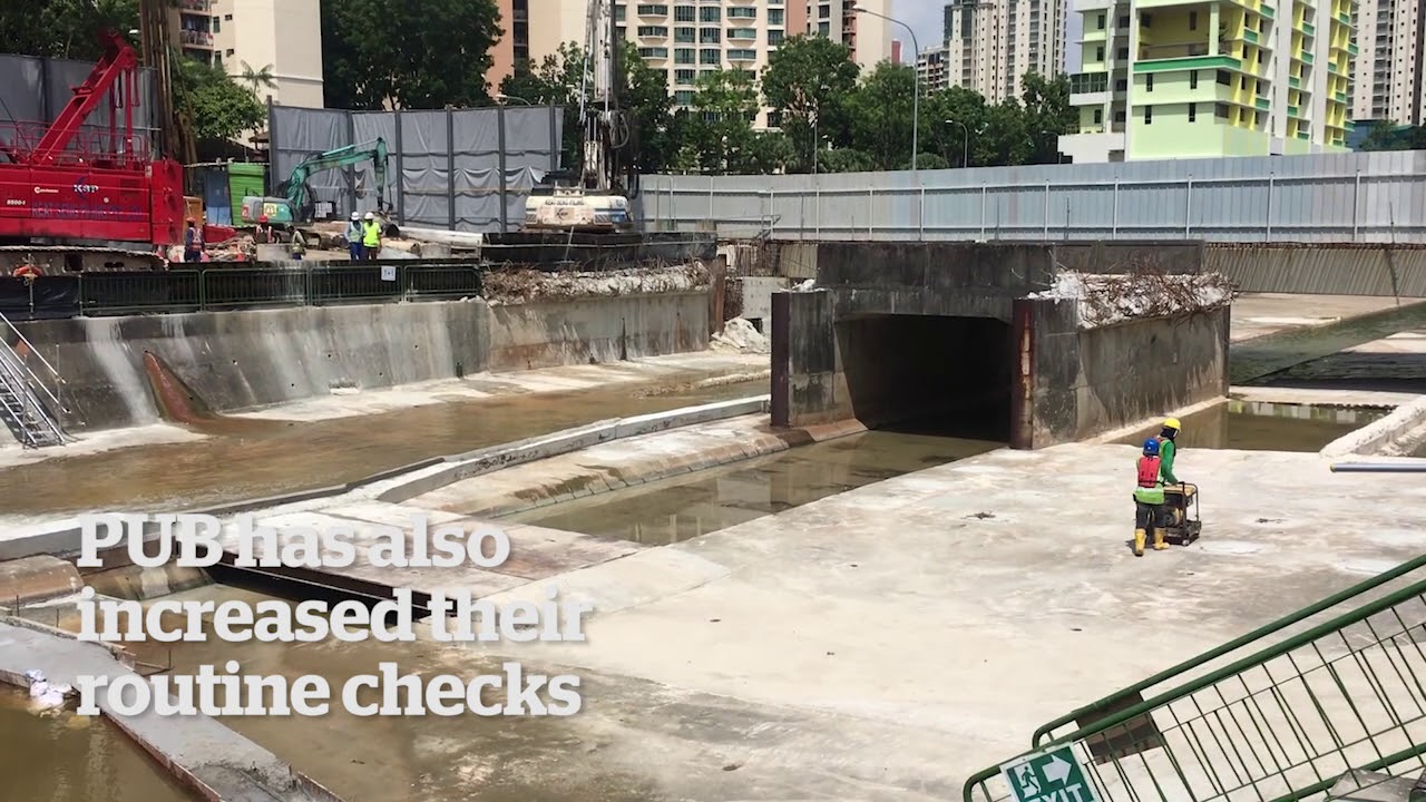 PUB's Flood Prevention Measures Ahead of North-East Monsoon - YouTube